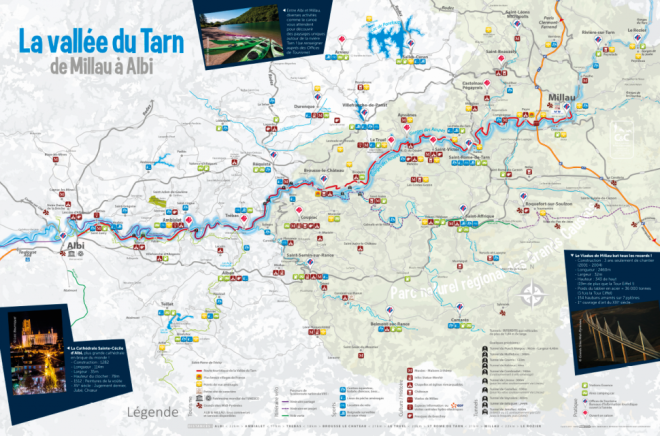Comment venir et se déplacer ? - Office de Tourisme Vallée du Tarn